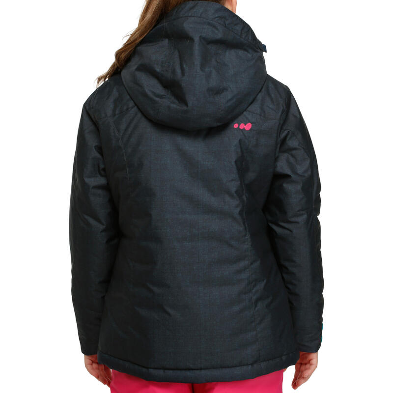 Evoslide Girls' Ski Jacket - Turquoise WEDZE - Decathlon