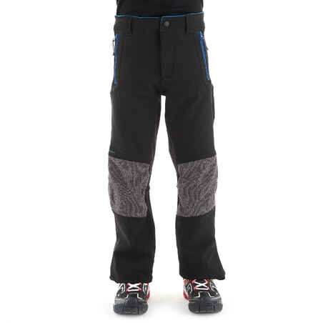 Hike 900 Boys' Hiking Trousers - Black - Decathlon