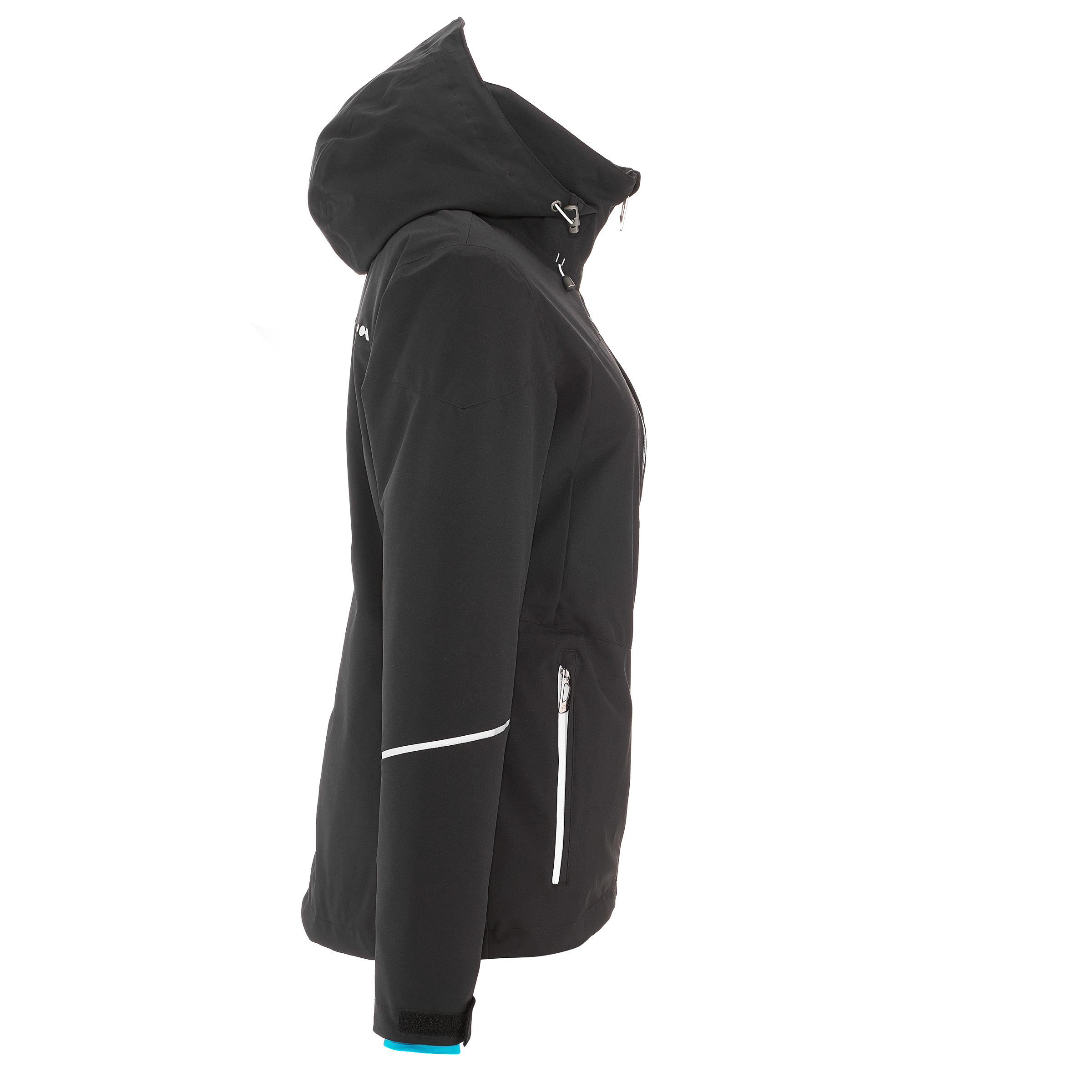 AM580 Women's All Mountain Skiing Jacket - Black - Decathlon