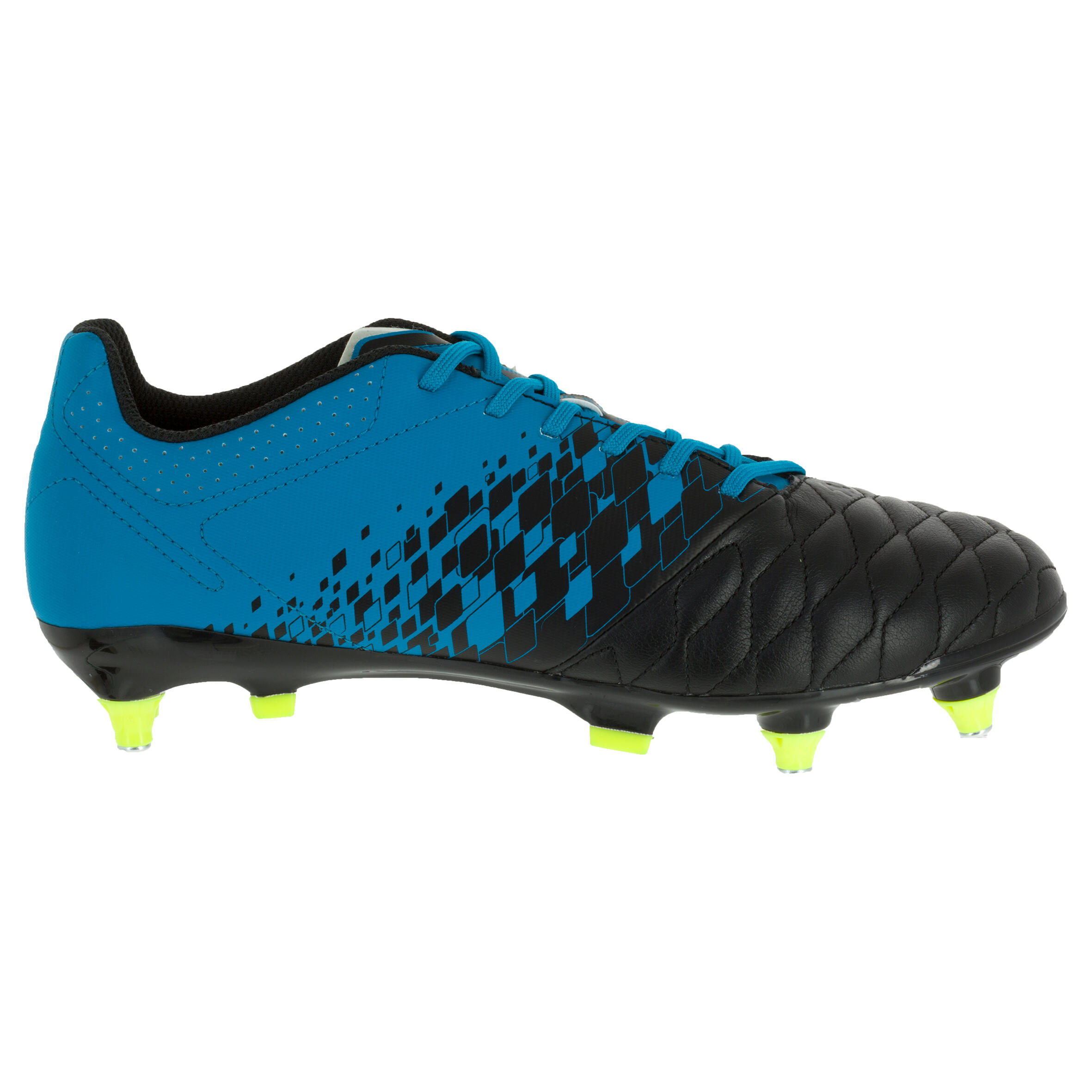 Hybrid Rugby Boots Agility R900 SG - Blue/Black - Decathlon