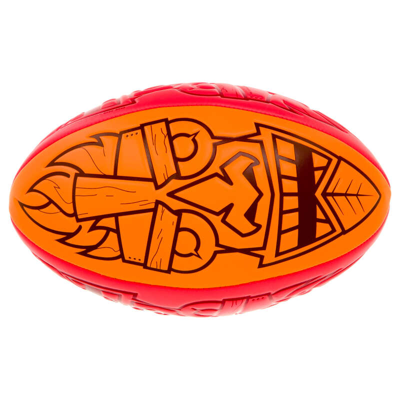 Bola de Rugby de Praia Beach R100 TIKI Coral OFFLOAD - À venda na ...
