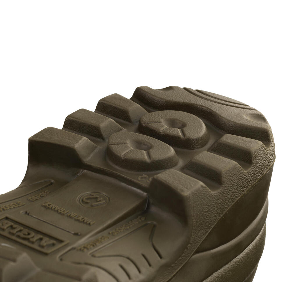 AIGLE LICHTE EN SOEPELE JACHTLAARZEN VOOR HEREN ARNAY RUBBER GROEN ...