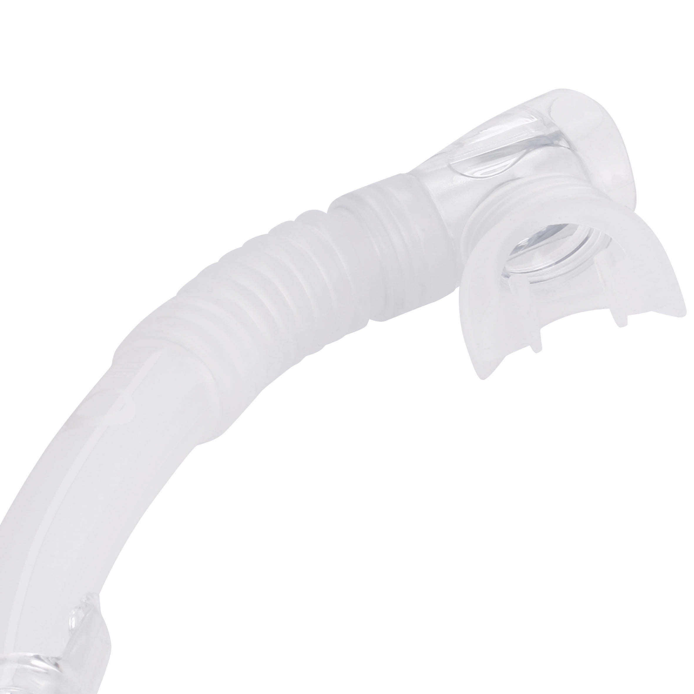 SNK 520 Adult Snorkel with valve - Translucent - Decathlon