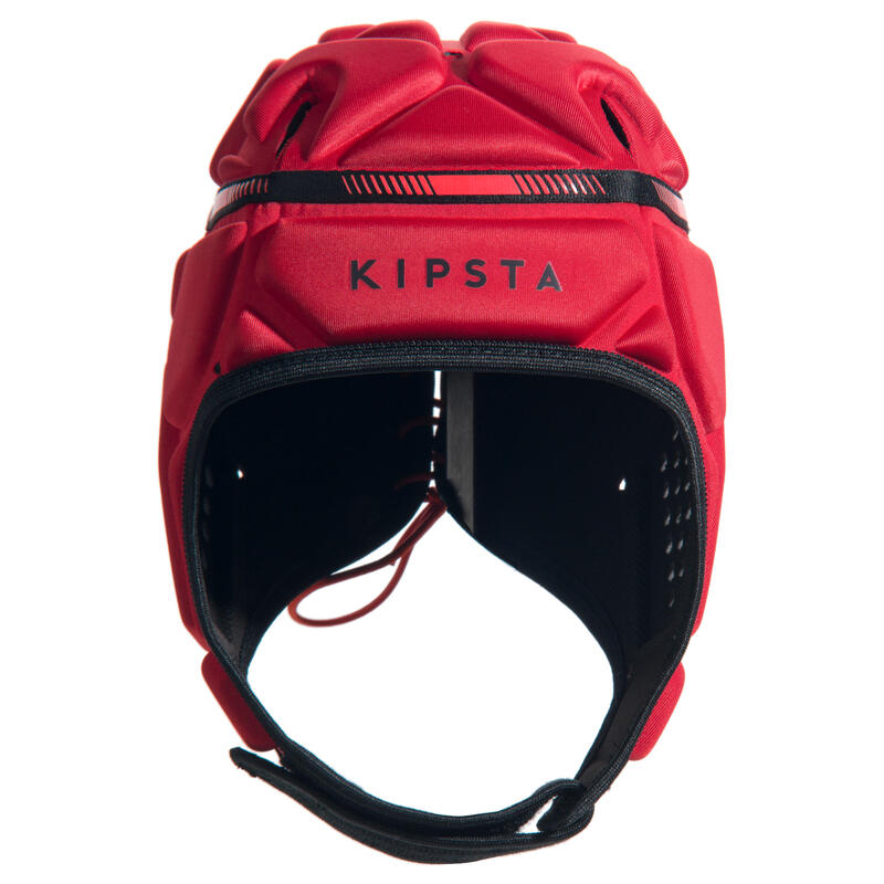 500 Kids' Rugby Scrum Cap - Black/Grey OFFLOAD - Decathlon