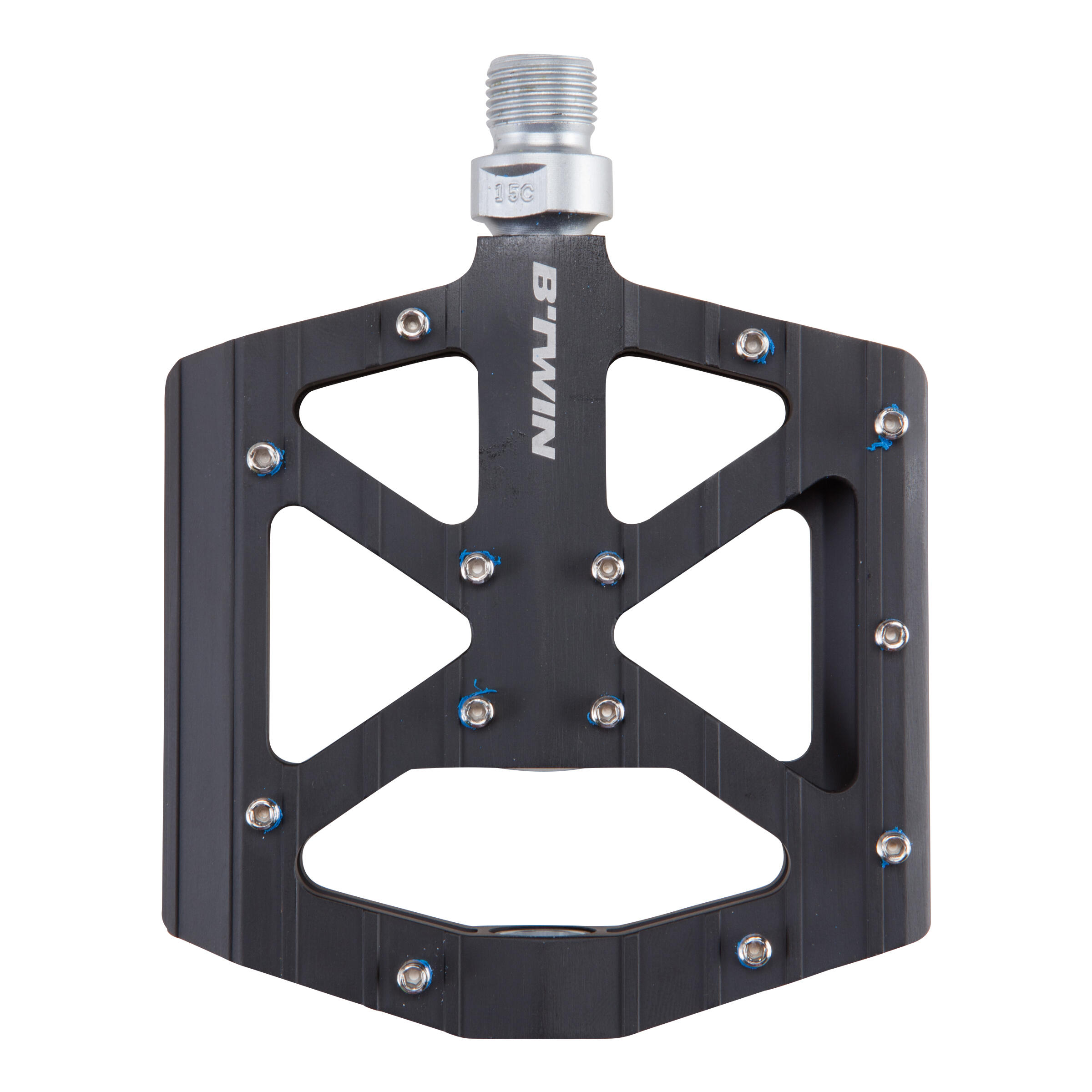 Aluminium Mountain Bike Platform Pedals 900 - Black
