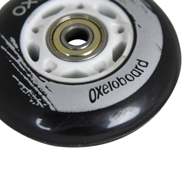 2 КОЛЕСА ДЛЯ ВЕЙВБОРДА ЧЕРНЫЕ OXELO - Decathlon