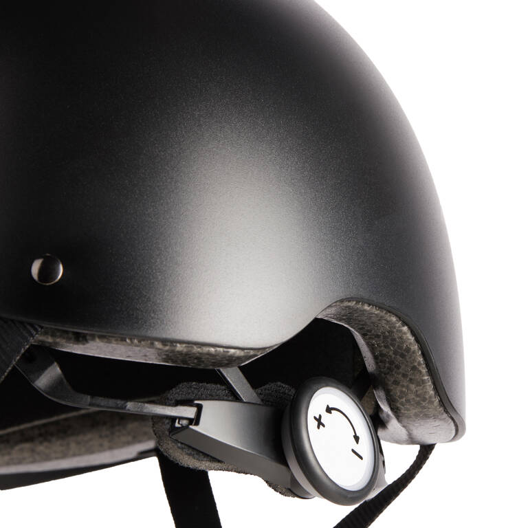 មួកសុវត្ថិភាពជិះសេះ FH 100 - ពណ៌ខ្មៅ - Decathlon