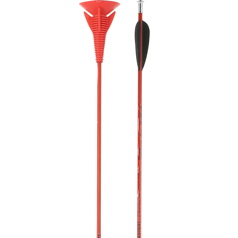 Easy Soft Archery Arrow - Red - Decathlon