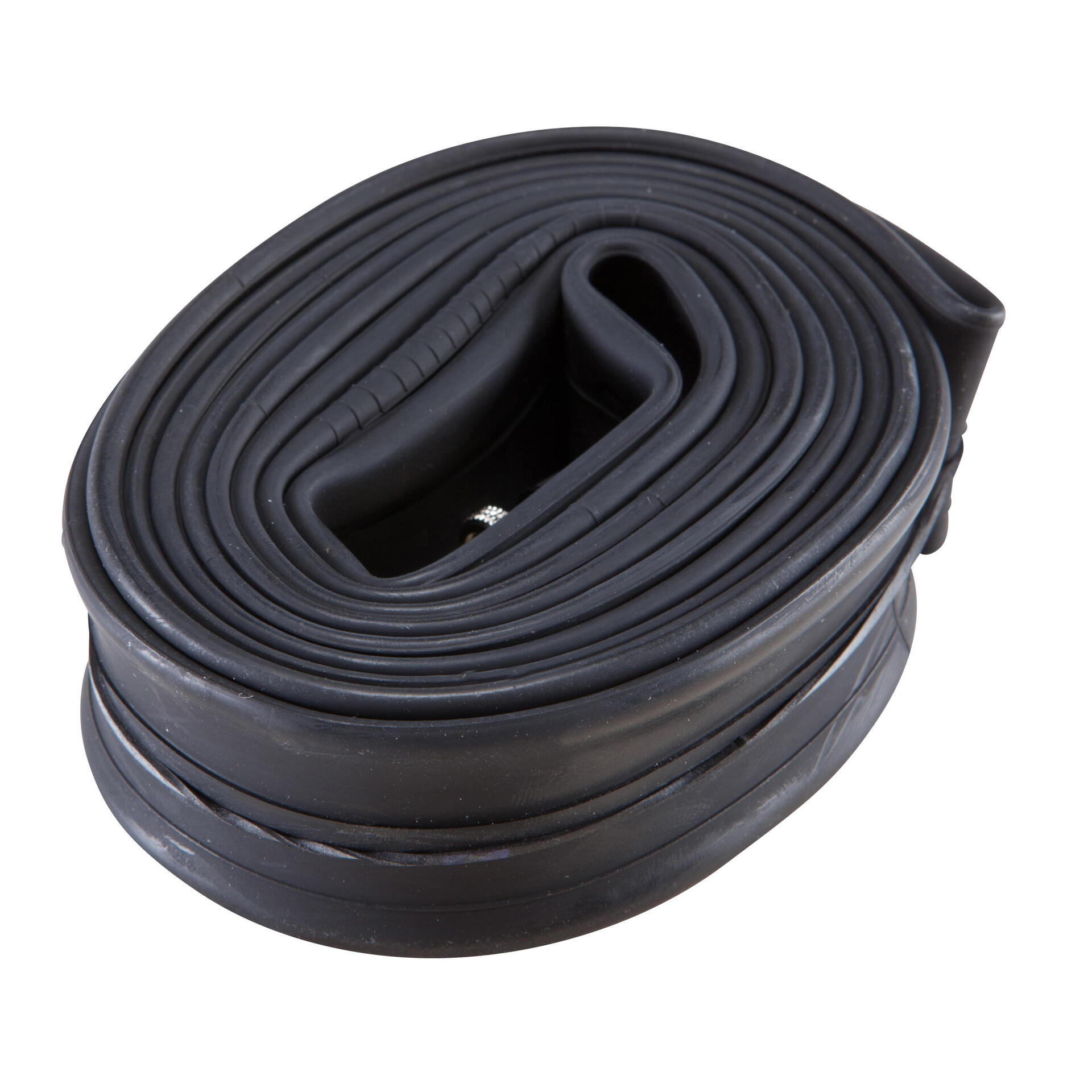 Hybrid & City Bike Inner Tube Btwin 700 X 35-45C Presta - Black