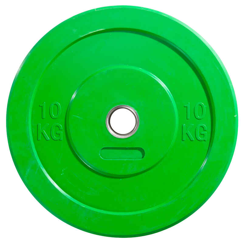 Bumper Disc 10 kg - Green - Decathlon