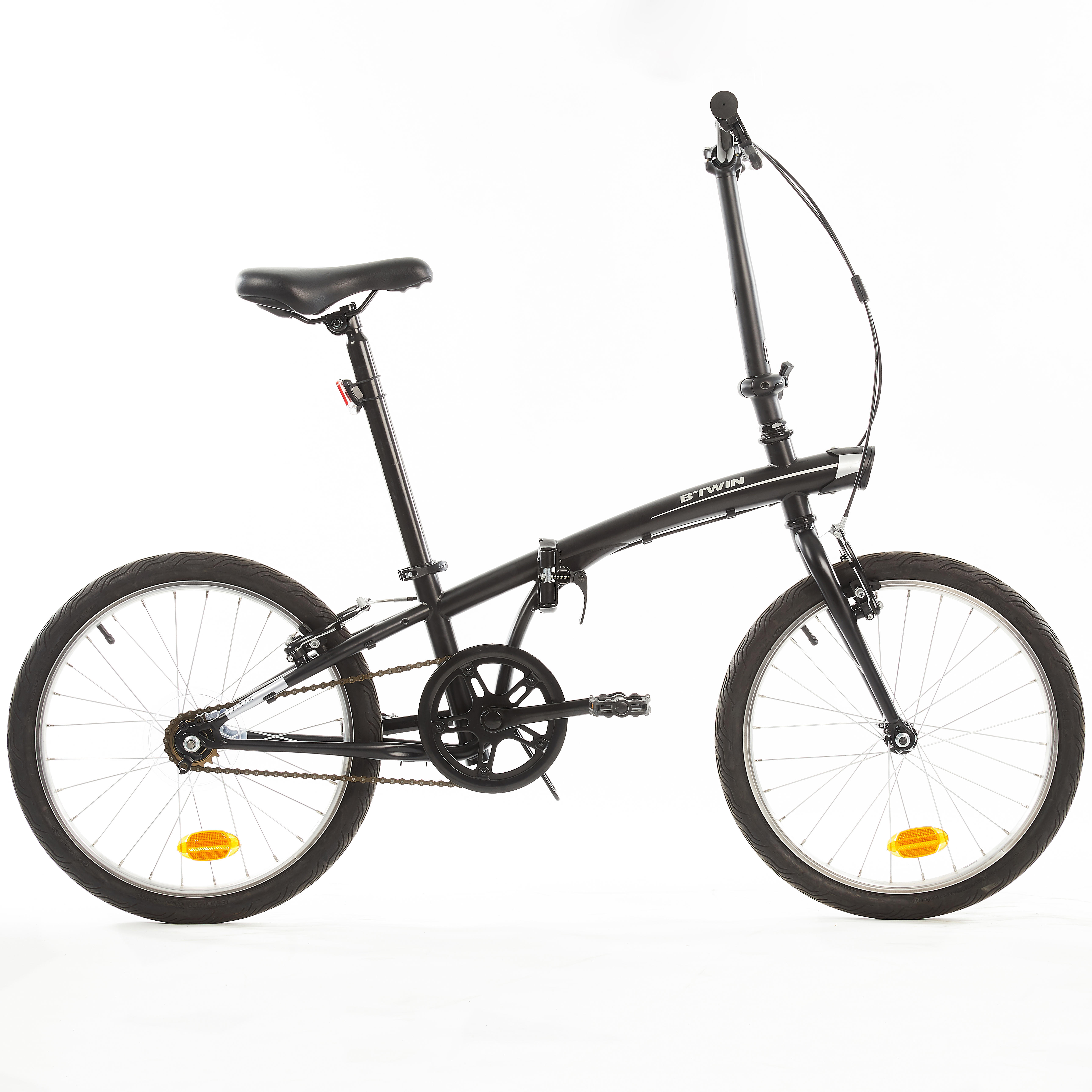 Folding Bike Tilt 100 20in 1sp Black Folding Bike Tilt 100 20in 1sp Black