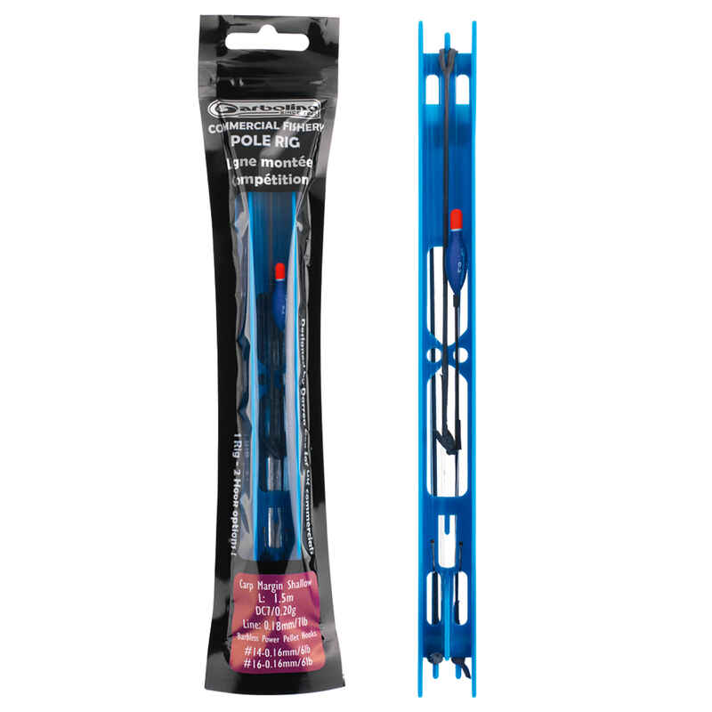 CARP FISHERY DC17 BARB 0.20 G carp still fishing rigged line - Decathlon