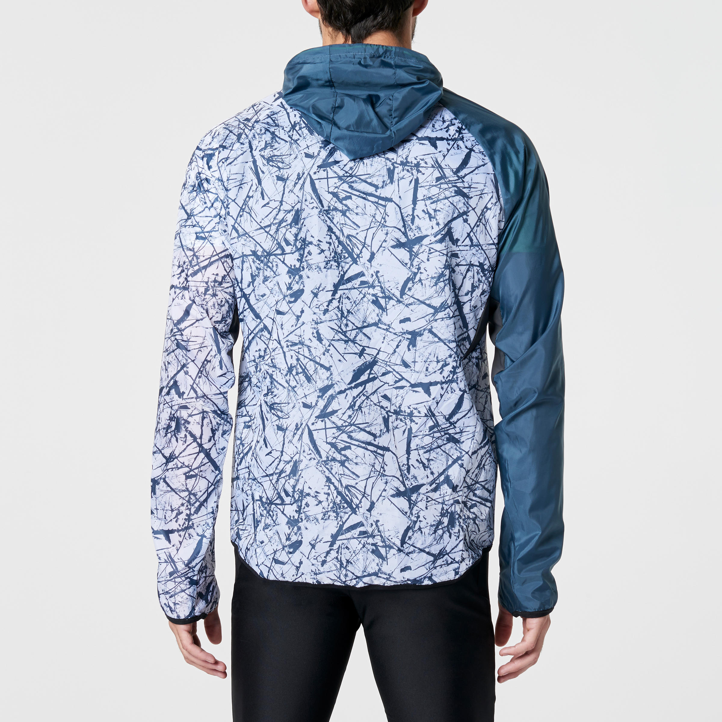Men's Trail Running Windproof Jacket - Graph Grey - Decathlon