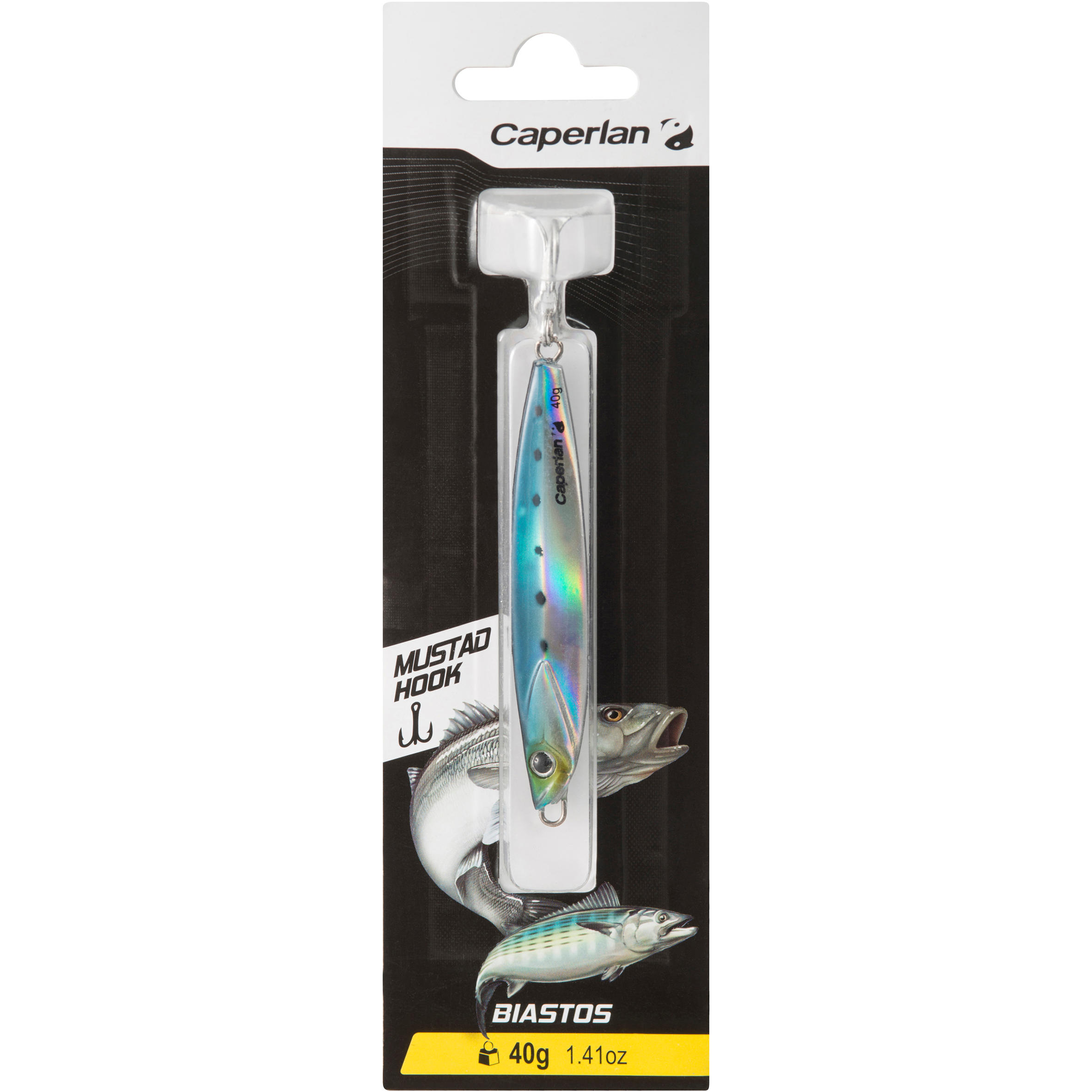 Lure fishing at sea Casting just BIASTOS 40 g - Blue | Decathlon