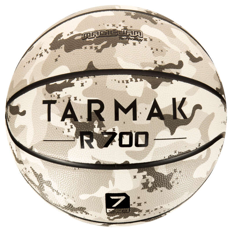 TARMAK R700 Adult Size 7 Basketball - Grey Camo. Very good...