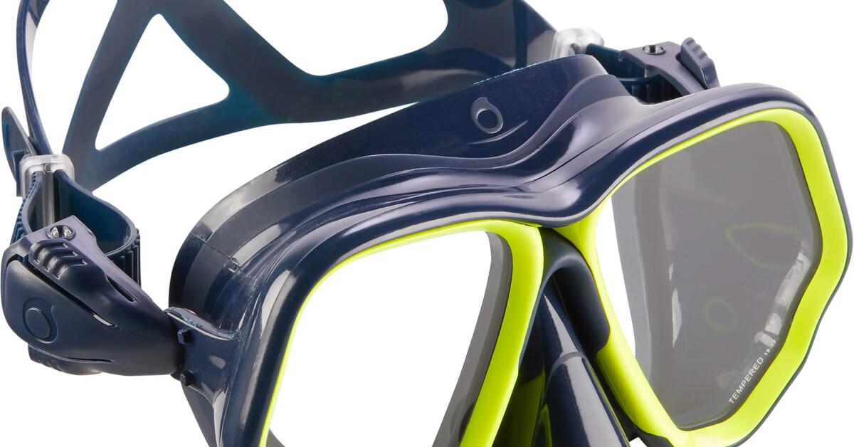 MASCHERA SUBACQUEA 500 BLU NOTTE: avviso, riparazione
