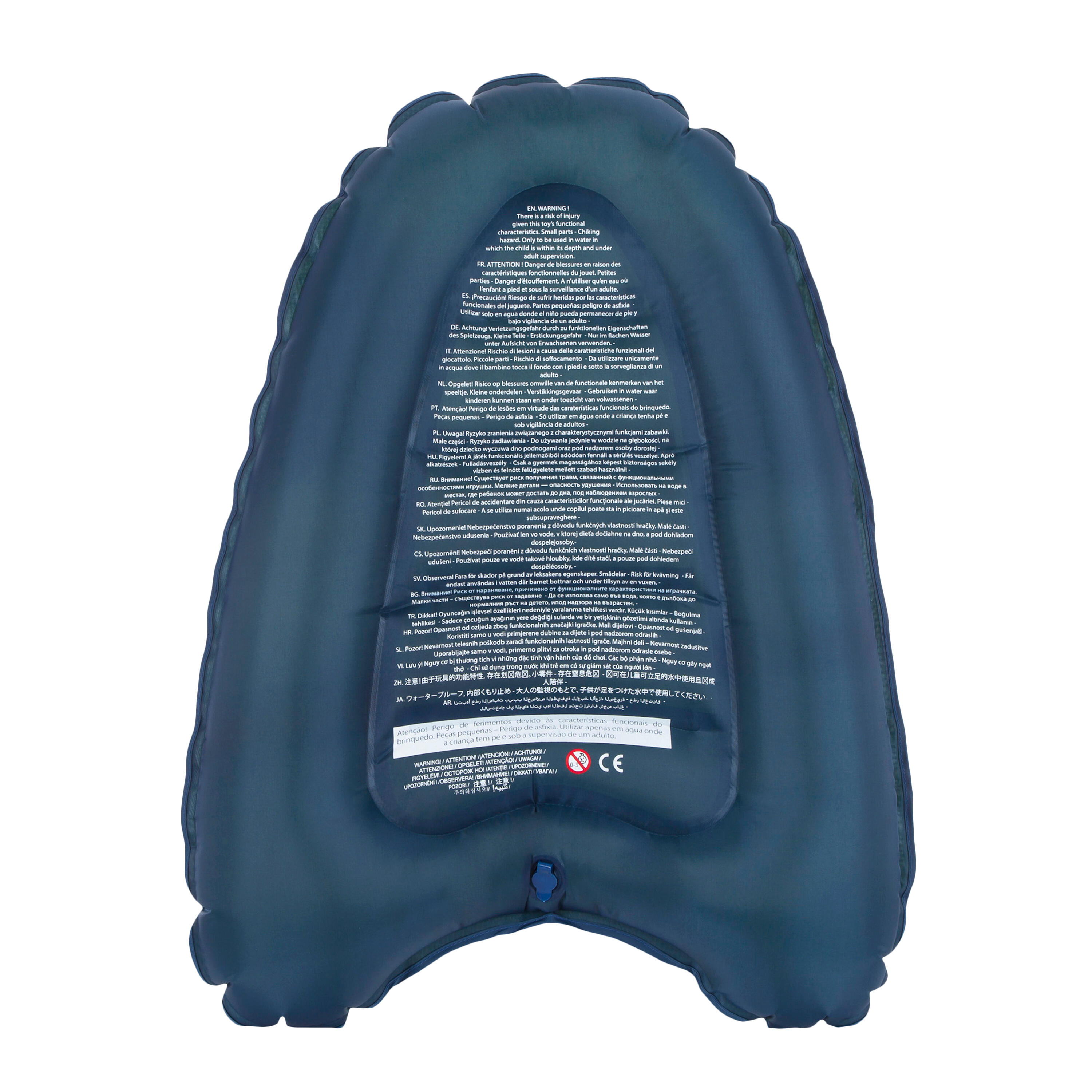 Discovery Kids’ Inflatable Bodyboard with Handles - Green - Decathlon