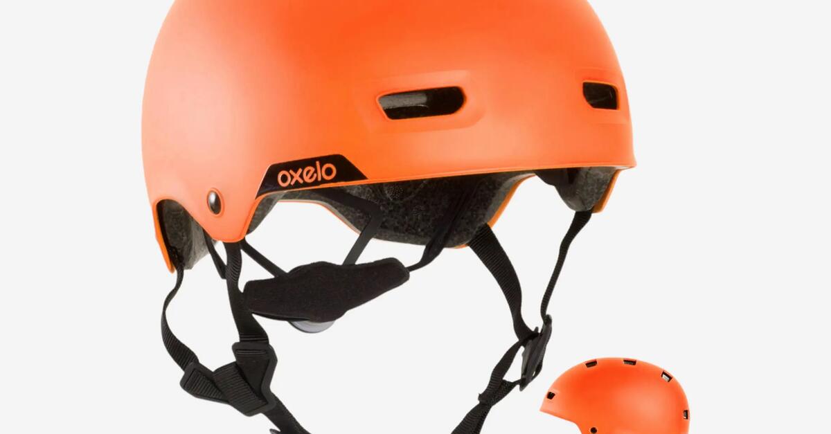 KASK MF540 OXELO POMARAŃCZOWY