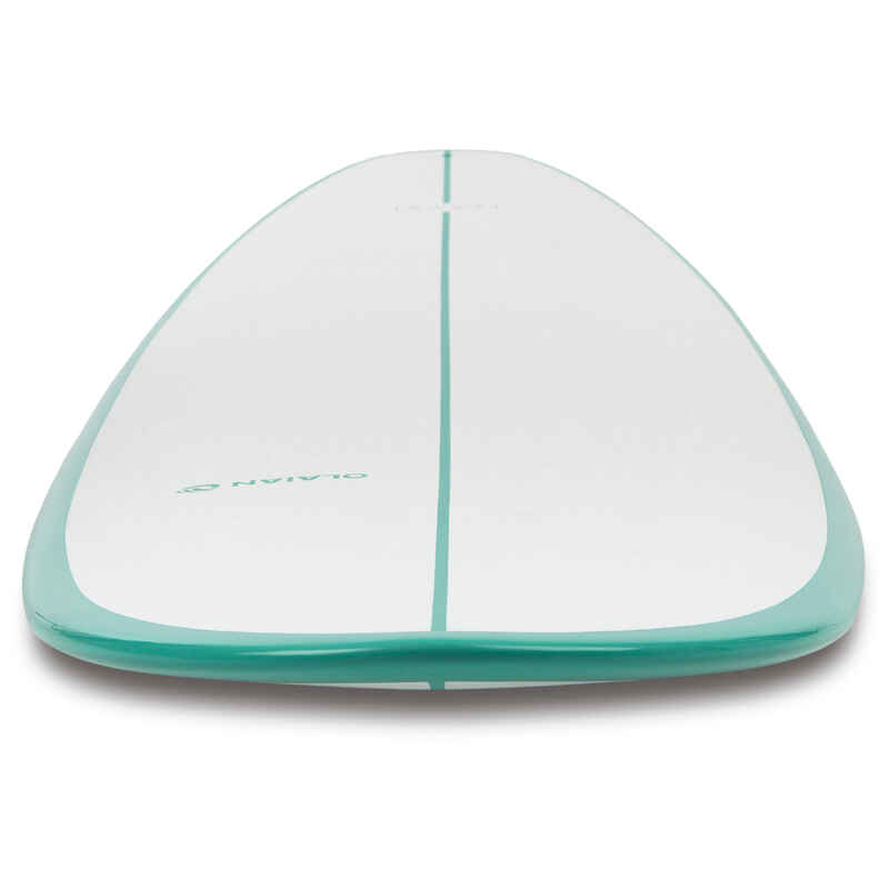 Surfboard 500 8'2 Mini Malibu Sandwich-Bauweise aus Epoxydharz 3 FCS ...
