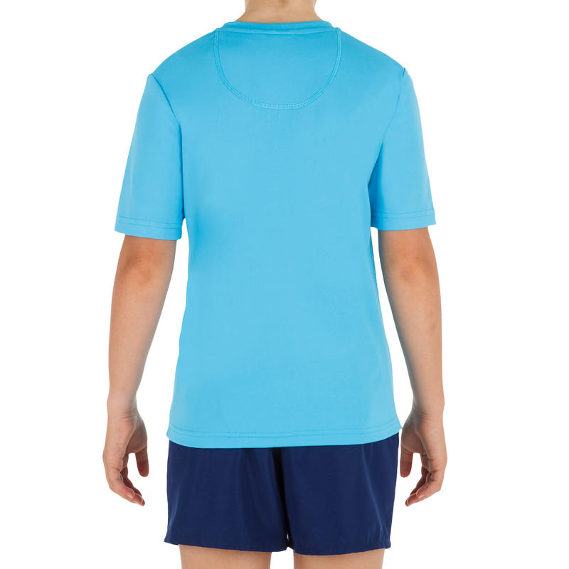 Water Tee Shirt Anti Uv Surf Enfant Bleu Decathlon El Djazair