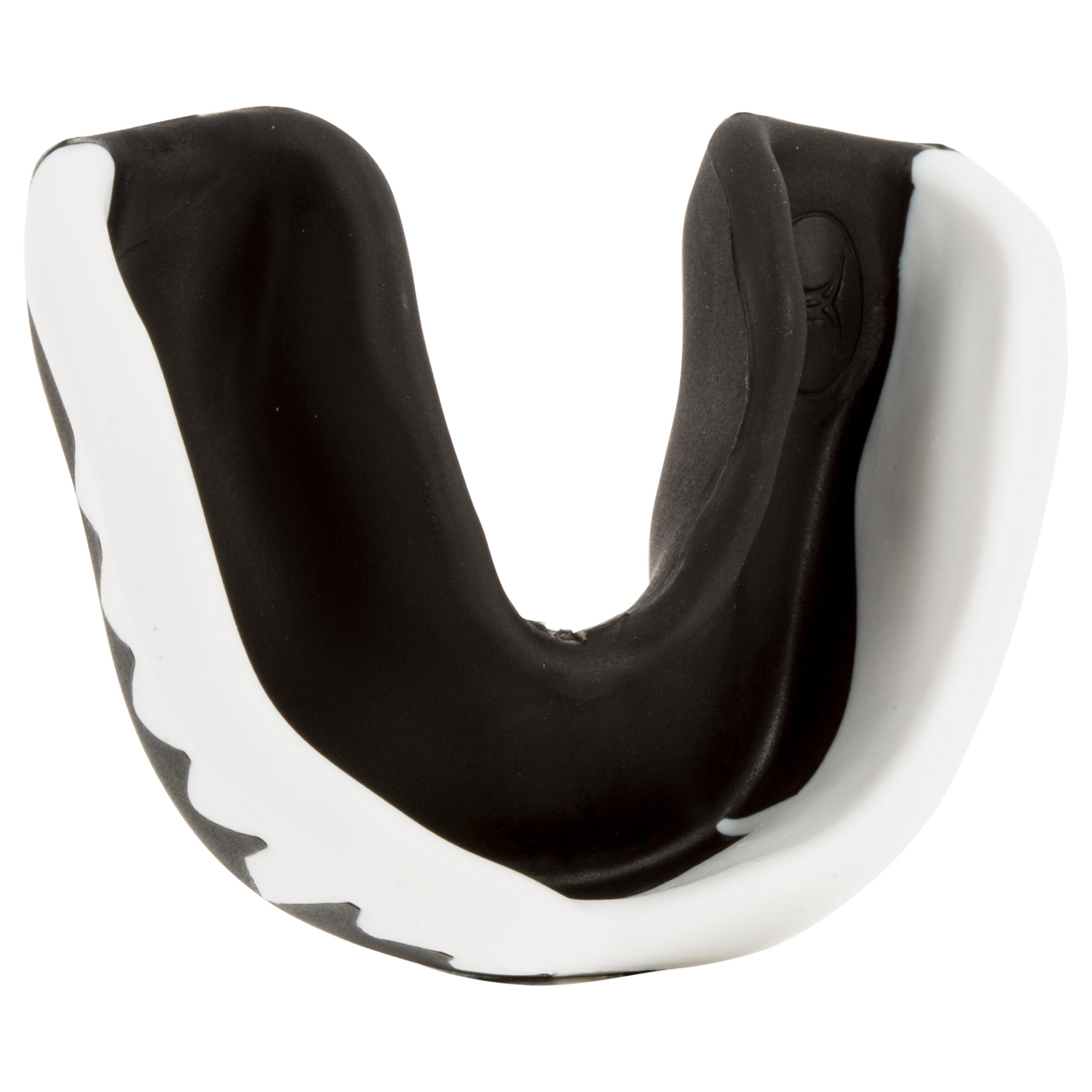 Gilbert Rugby Mouth Guard Viper - Adult White/Black - Decathlon