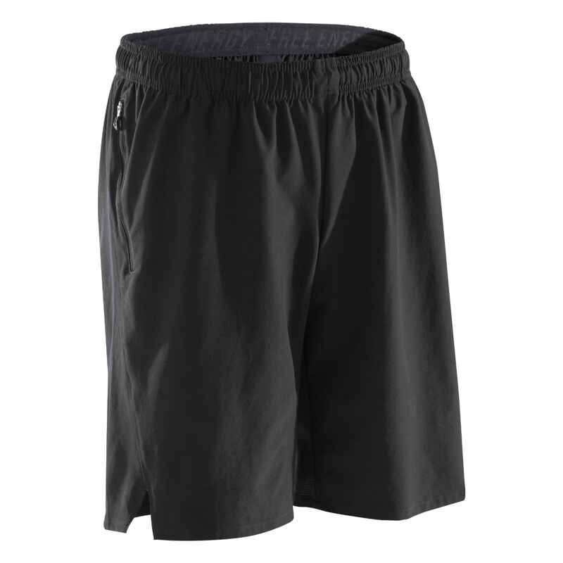 FST500 Cardio Fitness Shorts - Black - Decathlon