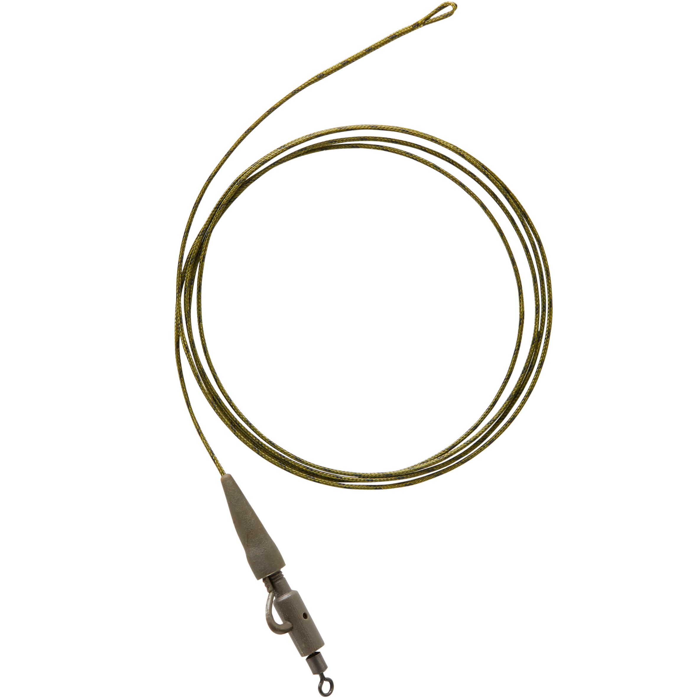 PREDVEZ LEADCORE S KOPČOM ZA OLOVO ZA RIBOLOV ŠARANA - Decathlon