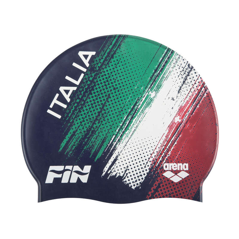 CUFFIA ITALIA ARENA ARENA - CUFFIE E PROTEZIONI NUOTO Sport in piscina ...