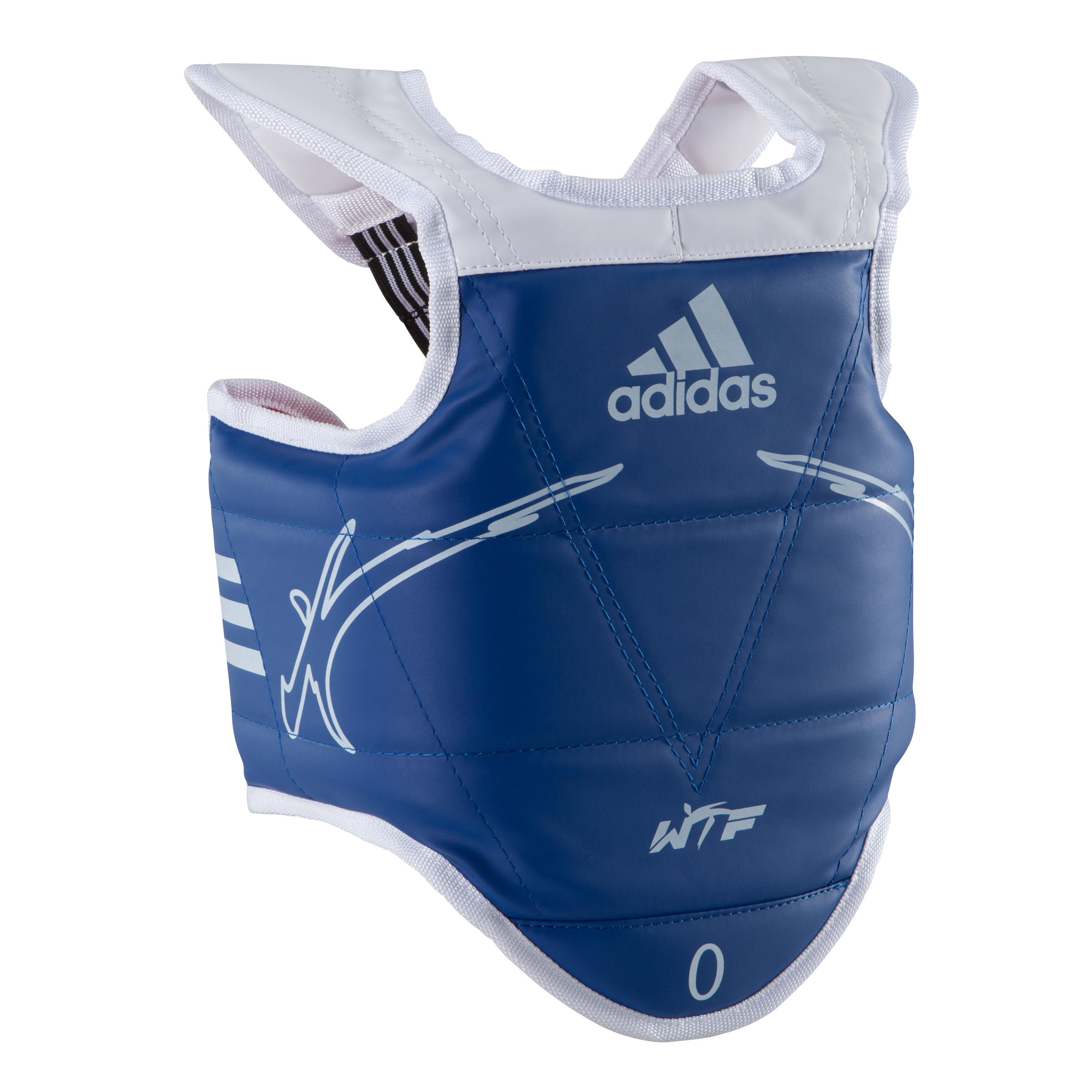 Reversible Kids' Taekwondo Body Armour - Blue/Red - Decathlon