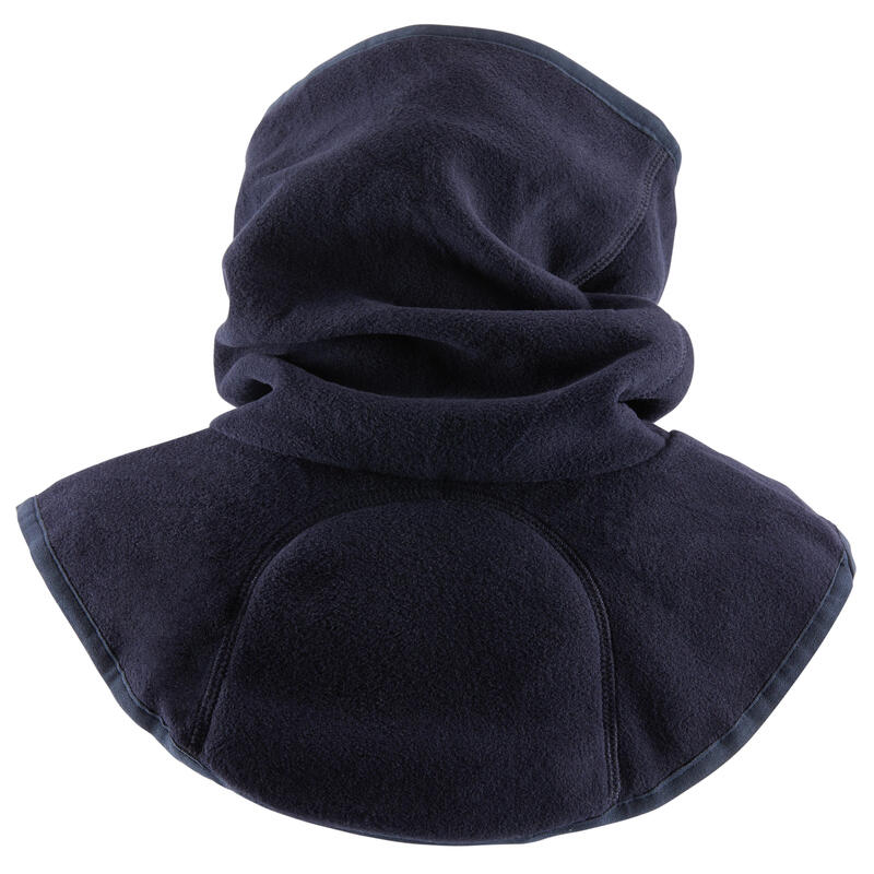 Cache-col et plastron en polaire équitation enfant marine FOUGANZA ...