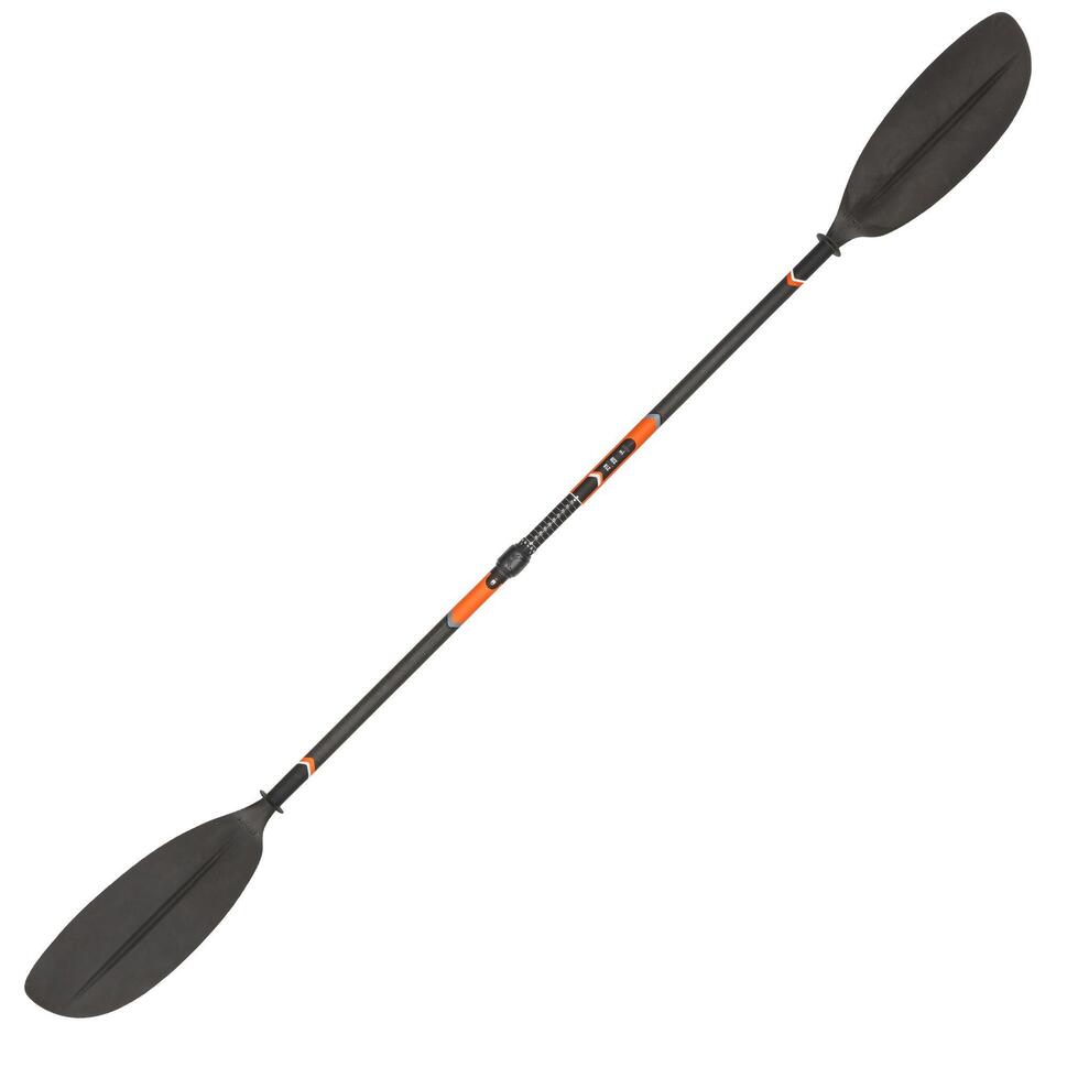 PAGAIE DE KAYAK EN CARBONE DÉMONTABLE ET RÉGLABLE 2 PARTIES X500 210 ...