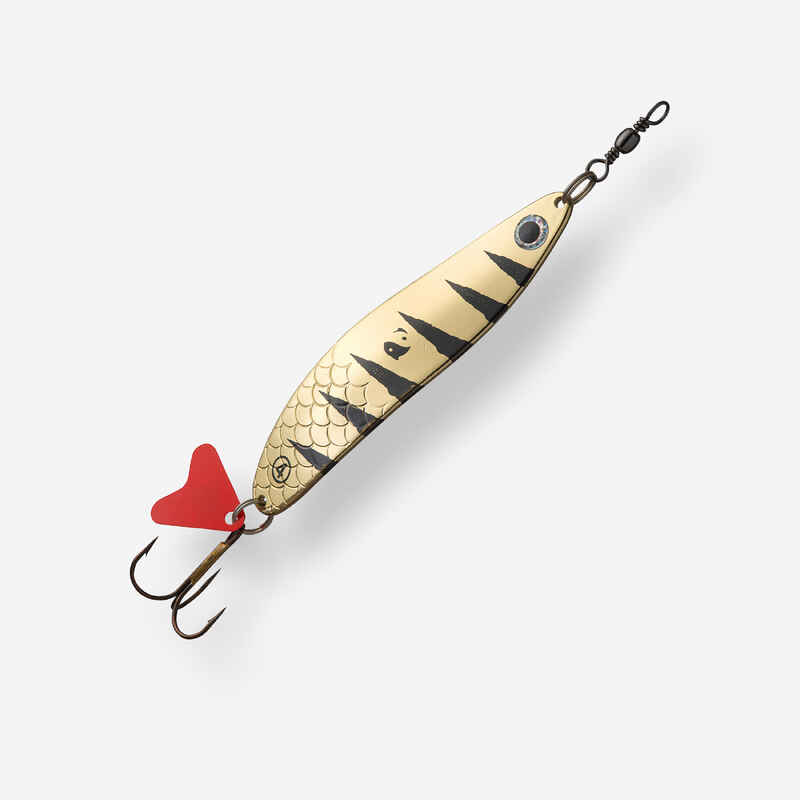 KEA + 26 G GOLD/BLACK PREDATOR FISHING SPOON - Decathlon