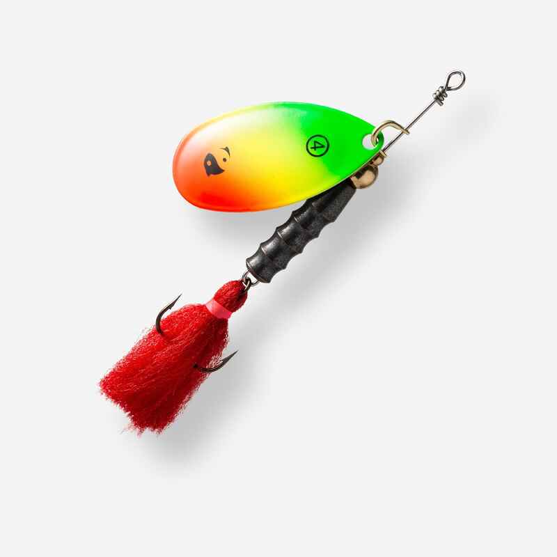 WETA PUFF -4 RASTA PREDATOR FISHING SPINNER - Decathlon
