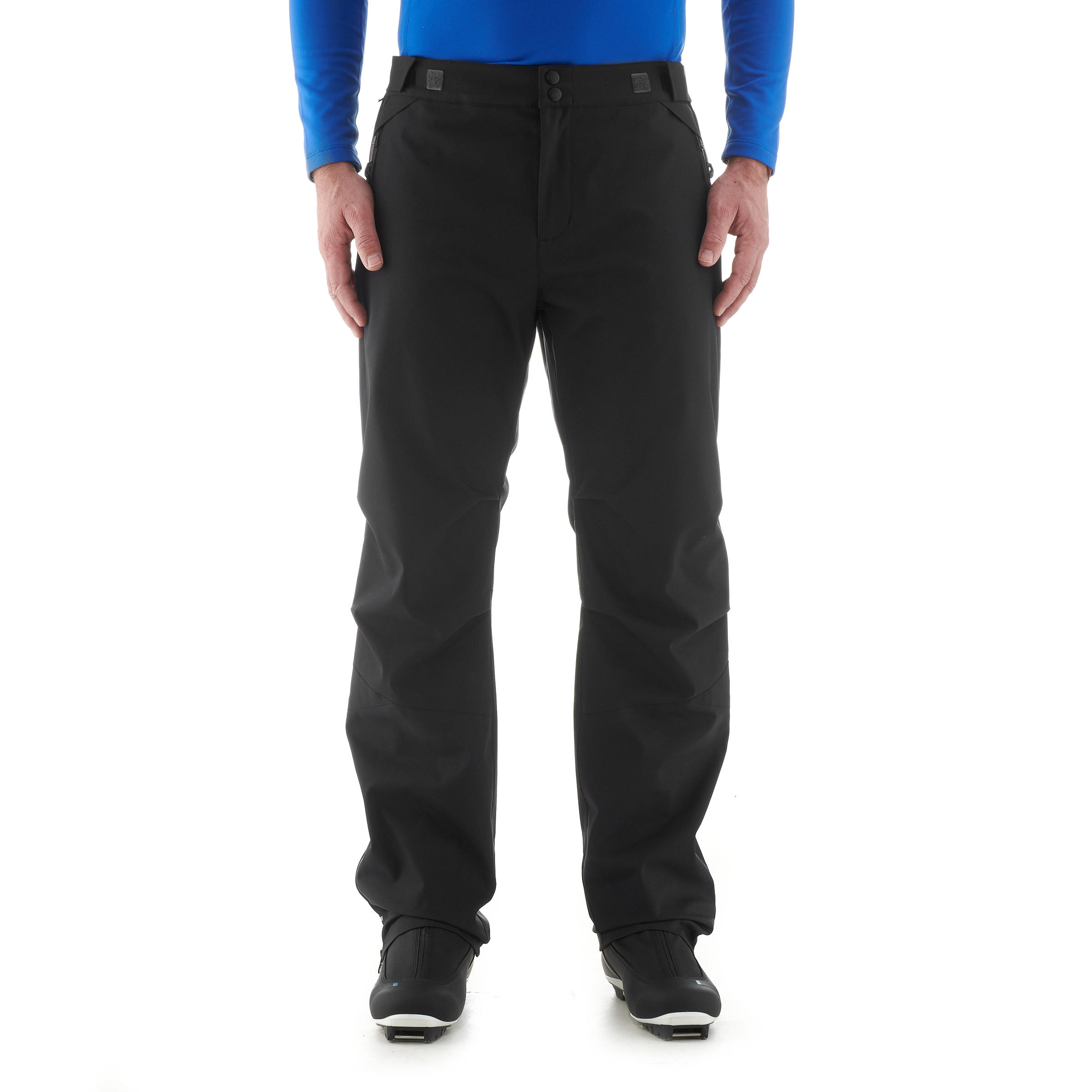 Men's Cross-Country Ski Pants - Overp 150 - smoked black - Inovik ...