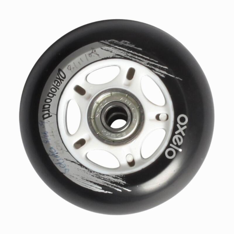 2 КОЛЕСА ДЛЯ ВЕЙВБОРДА ЧЕРНЫЕ OXELO - Decathlon