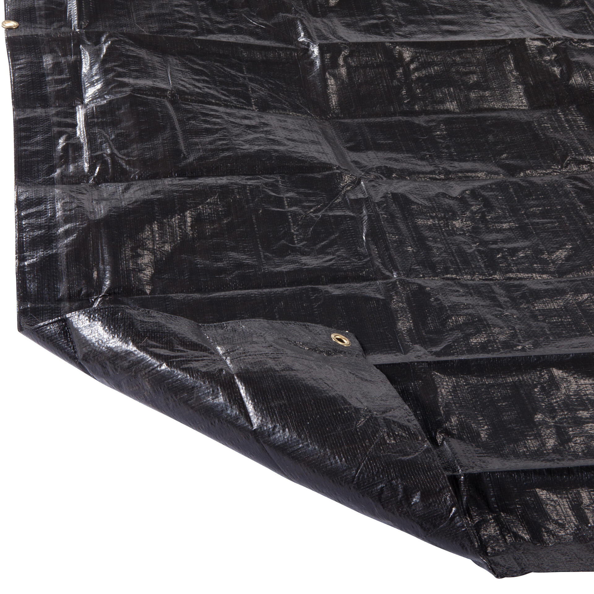 Nature Hiking Waterproof Camping Tents Groundsheet Quechua 3 x 4M - Black