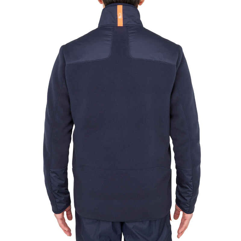 Sailing 500 Men's Warm Sailing Fleece - Navy - Decathlon