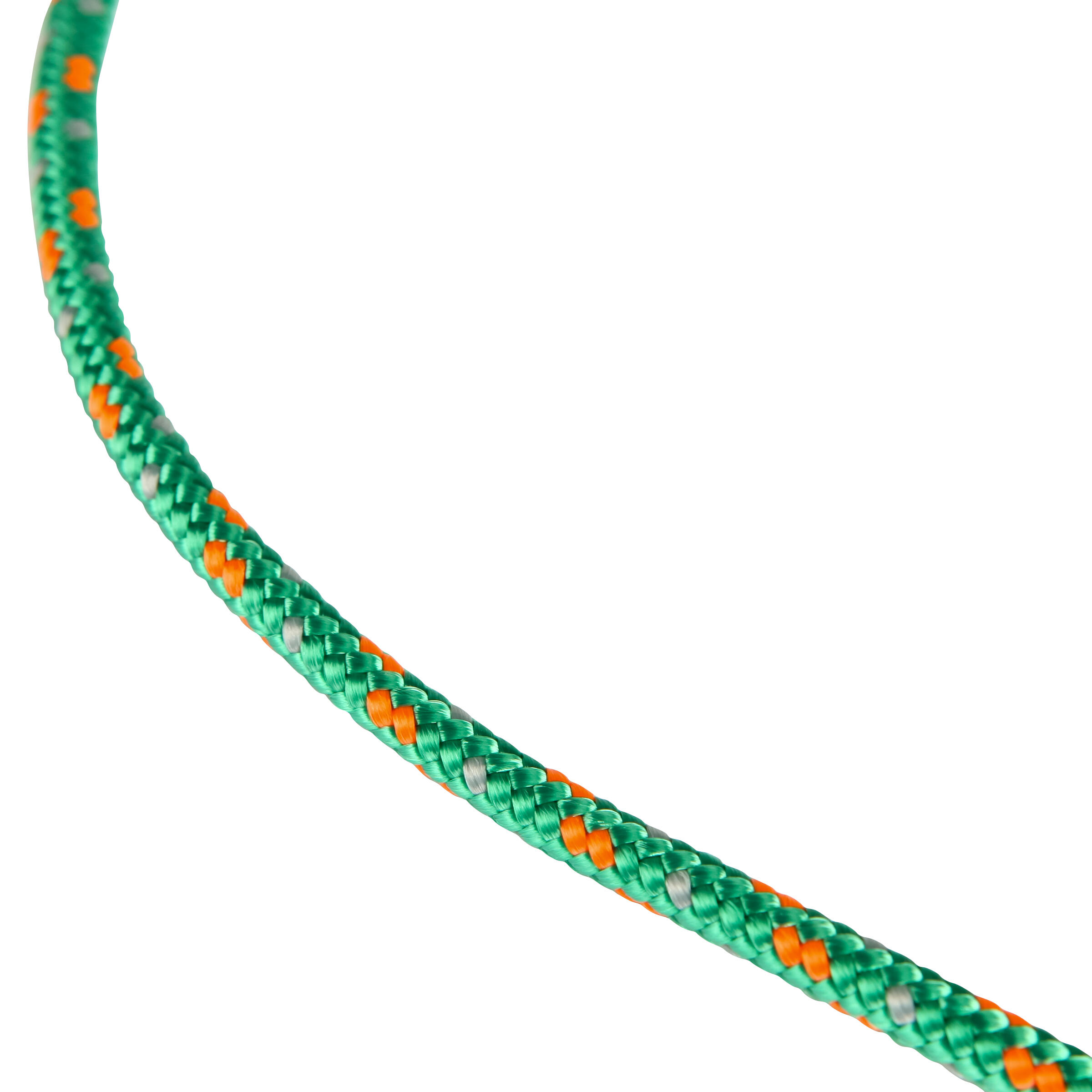 Challenge Sailing Line/Rope 5 mm x 20 m - Green/Orange - Decathlon