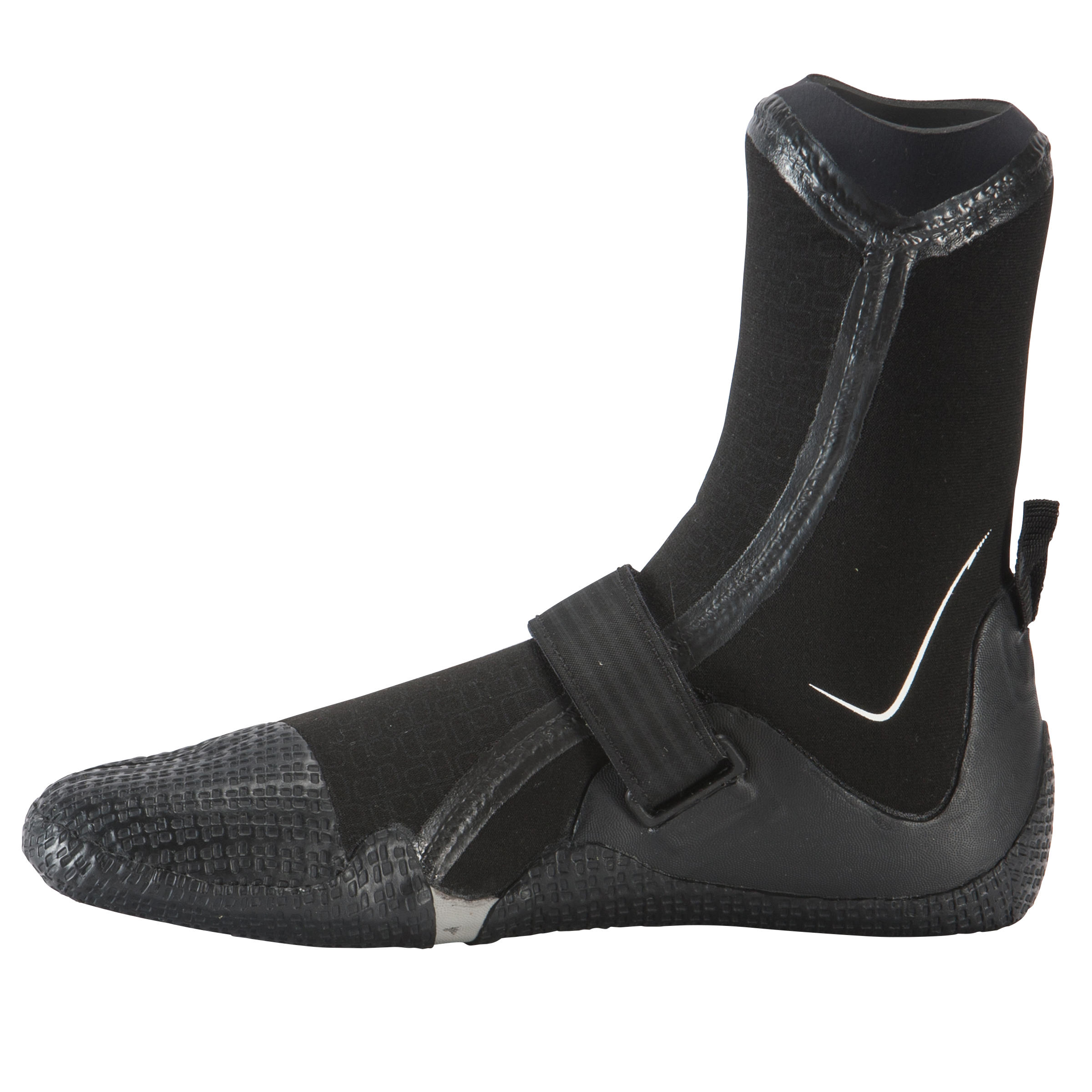 900 Surf Boots 5 mm Neoprene - Black - Decathlon