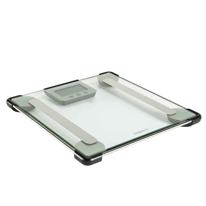 SCALE 300 body fat scale glass - Decathlon