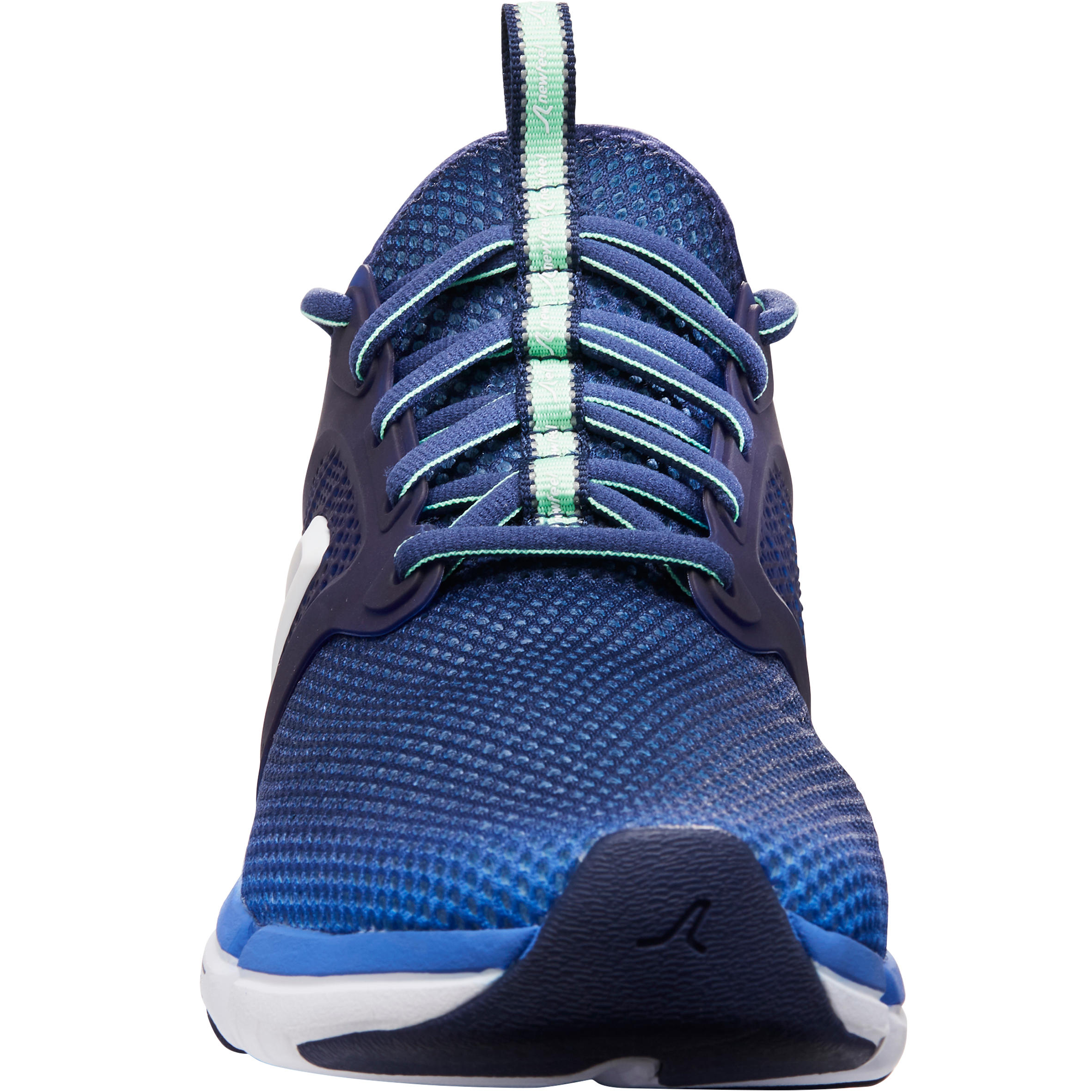 PW 590 Xtense Women's Fitness Walking Shoes - Blue/Green - Decathlon