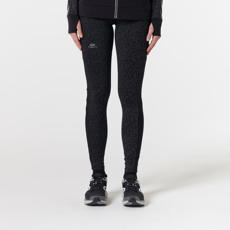 ЖІНОЧІ ЛЕГІНСИ RUN WARM+ ДЛЯ БІГУ - ЧОРНІ - Decathlon