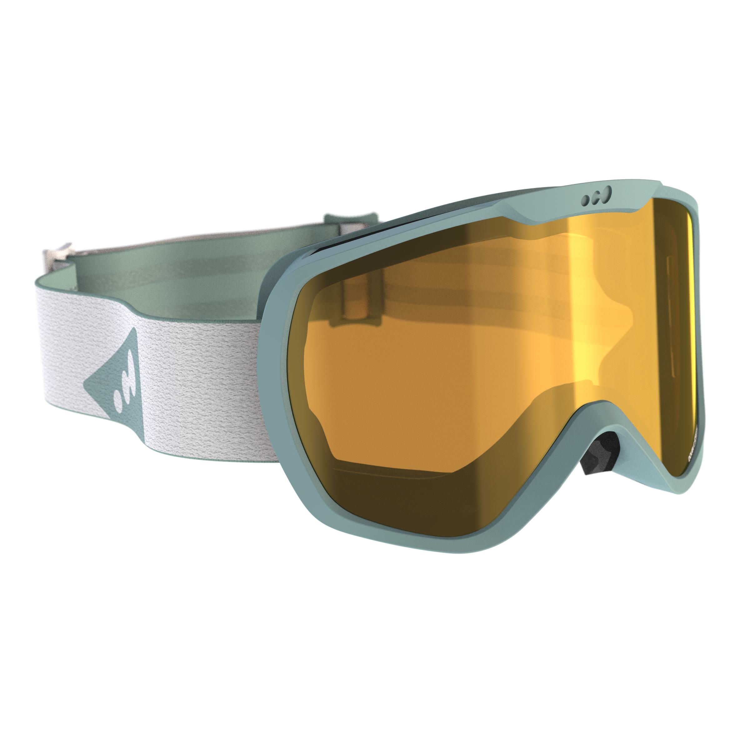 SKIING AND SNOWBOARDING GOGGLES ADULT AND CHILDREN G 500 GOOD WEATHER ...