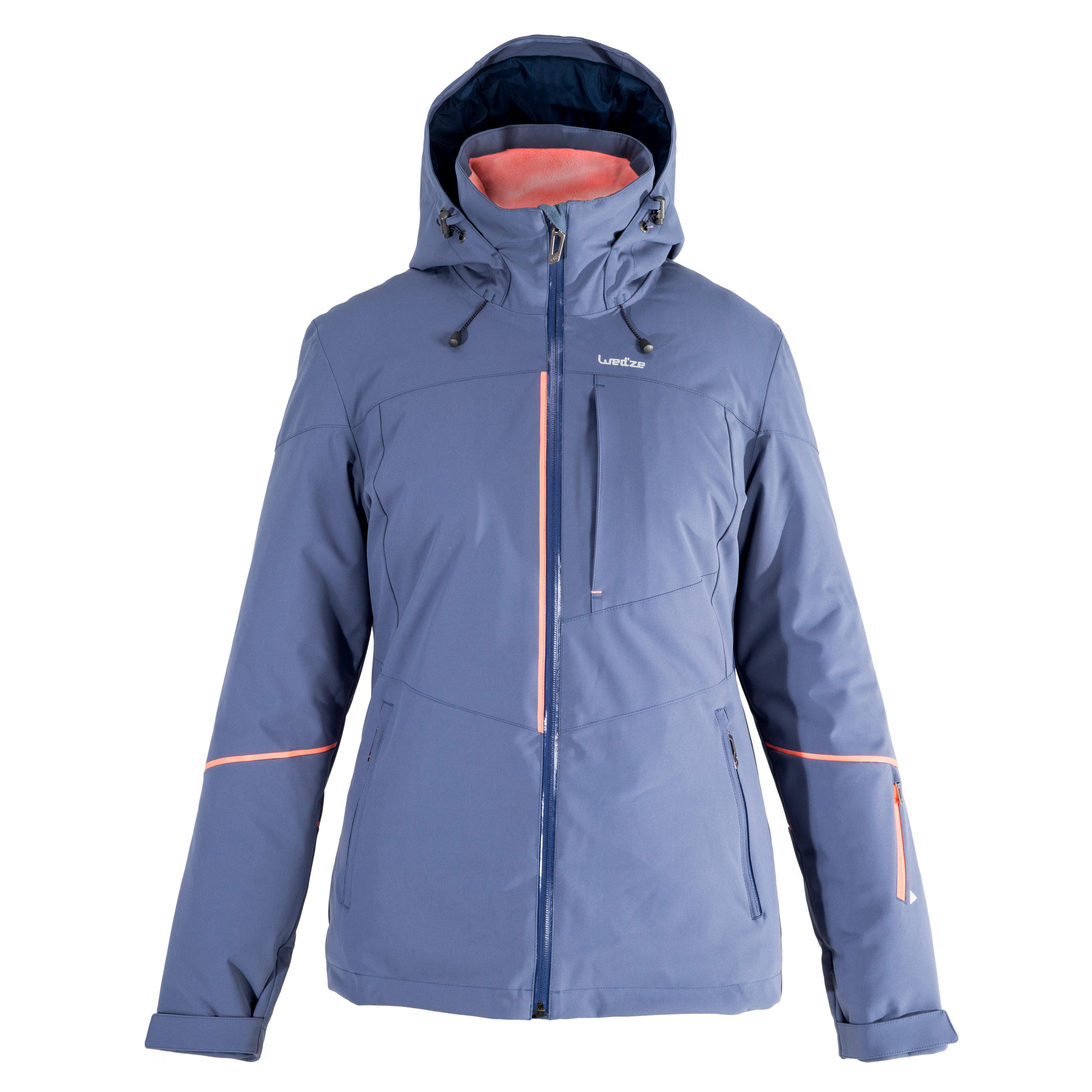 AM580 Women's All Mountain Ski Jacket - Blue - Decathlon
