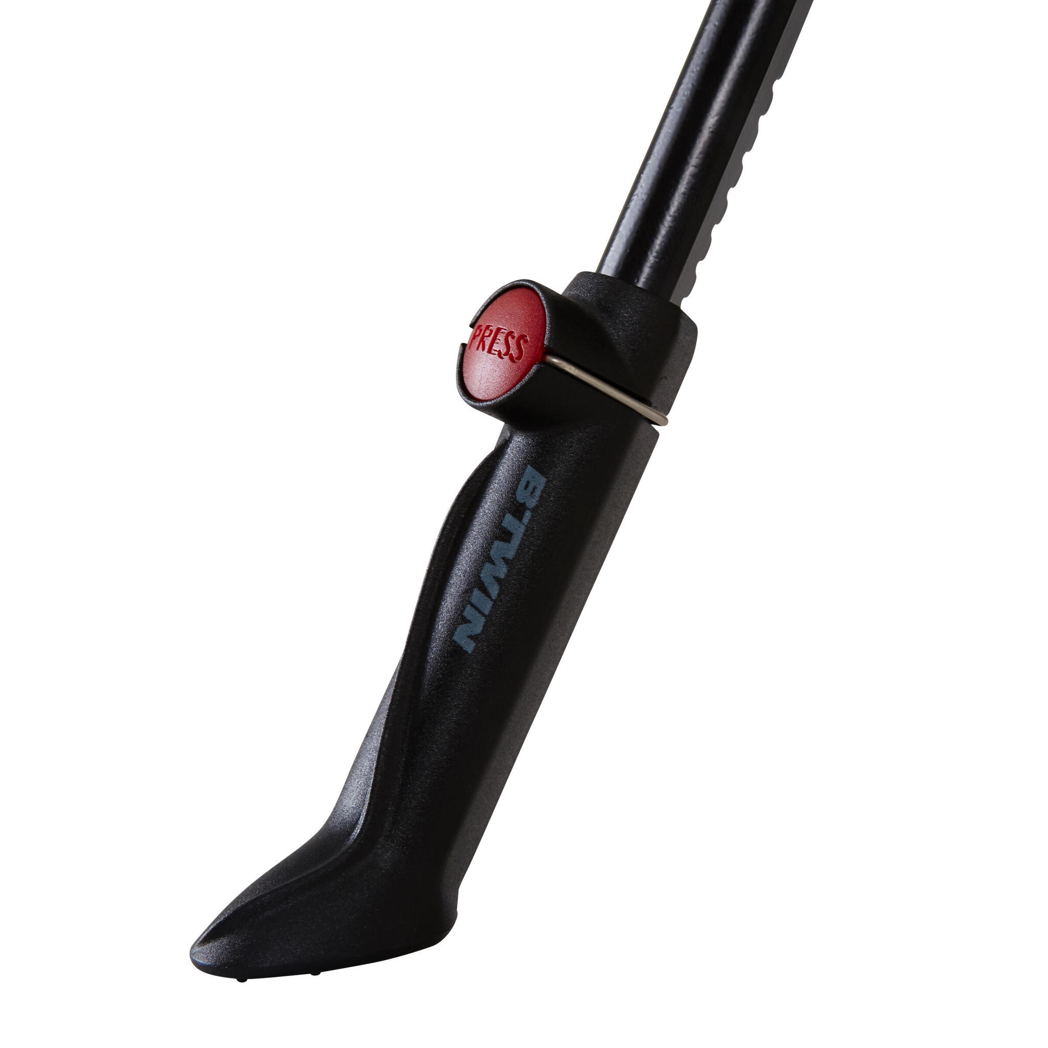 Bicycle Kick Stand Btwin 500 Chainstay-Mounted Adjustable - Black