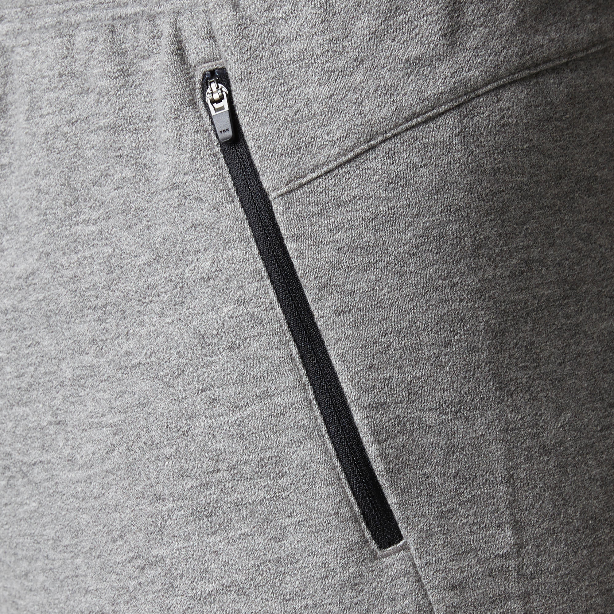 Men's Slim-Fit Jogging Bottoms 500 - Grey - Decathlon