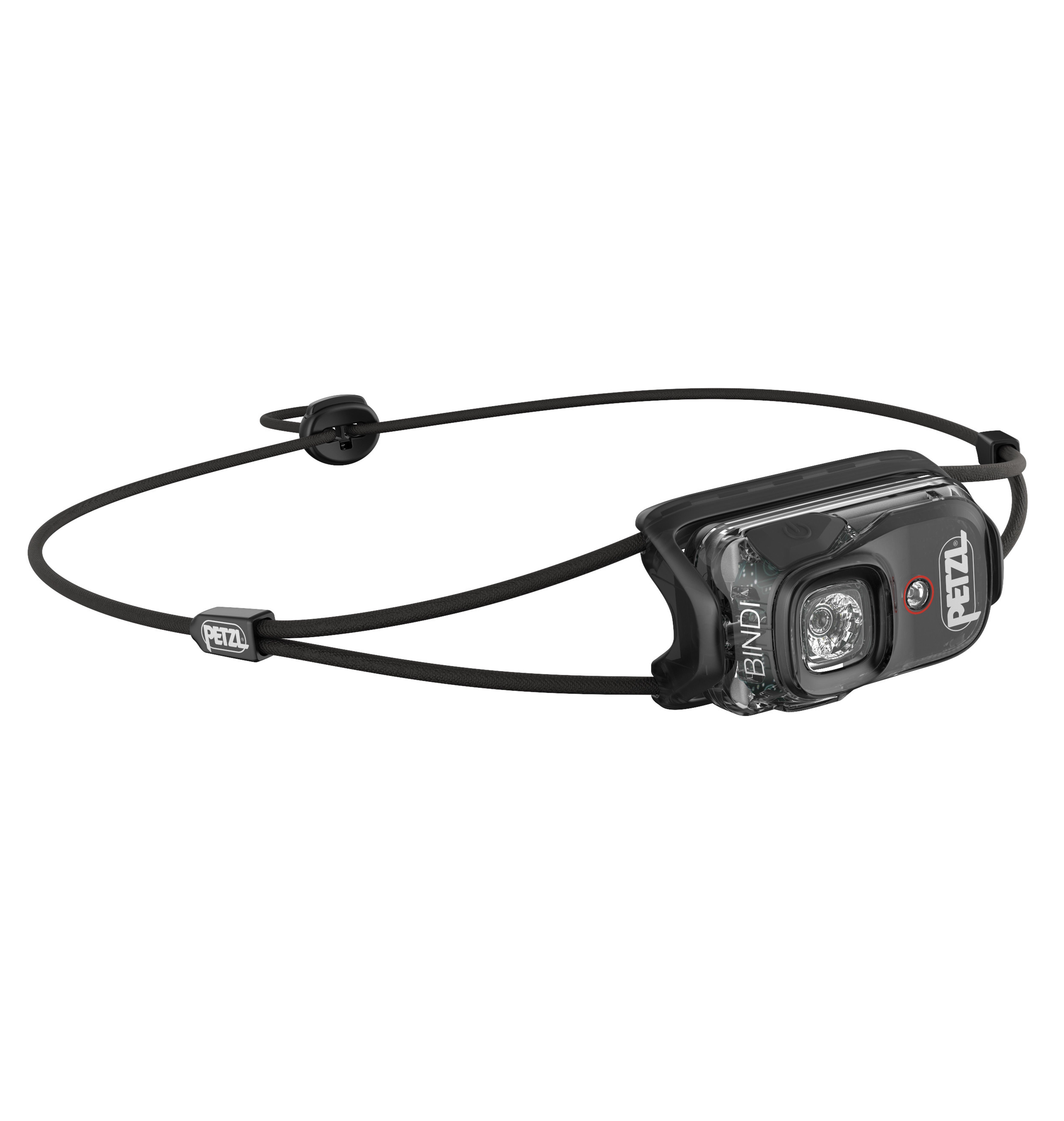 Rechargeable bivouac Head Torch - PETZL BINDI - 200 lumens - Black ...