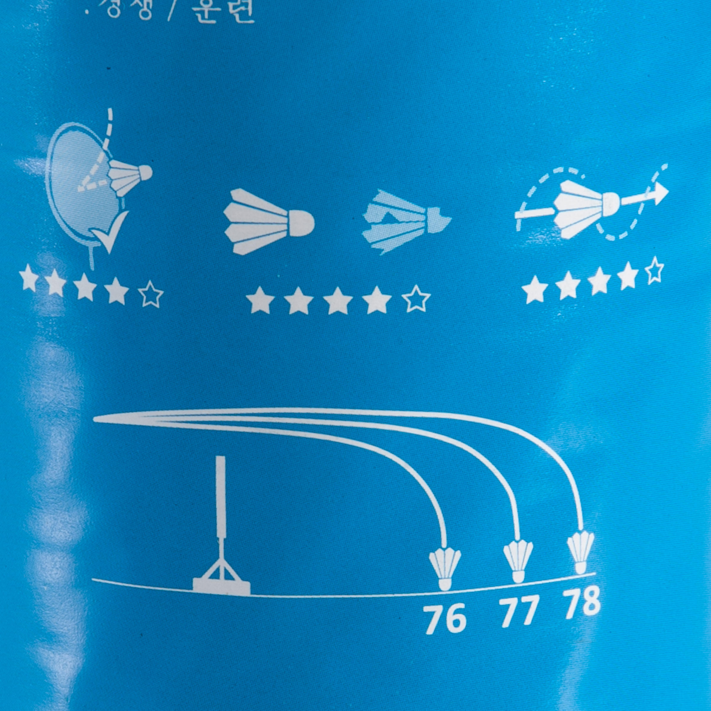 BSC930 Badminton Shuttlecocks (Speed 78 - FFBAD Standard-Approved) 12 ...