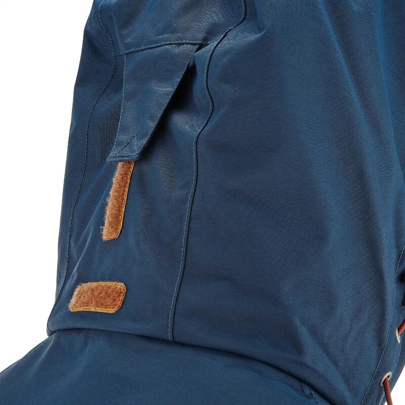 Funktionsjacke Parka Arpenaz 200 Rain Warm Herren braun QUECHUA - DECATHLON