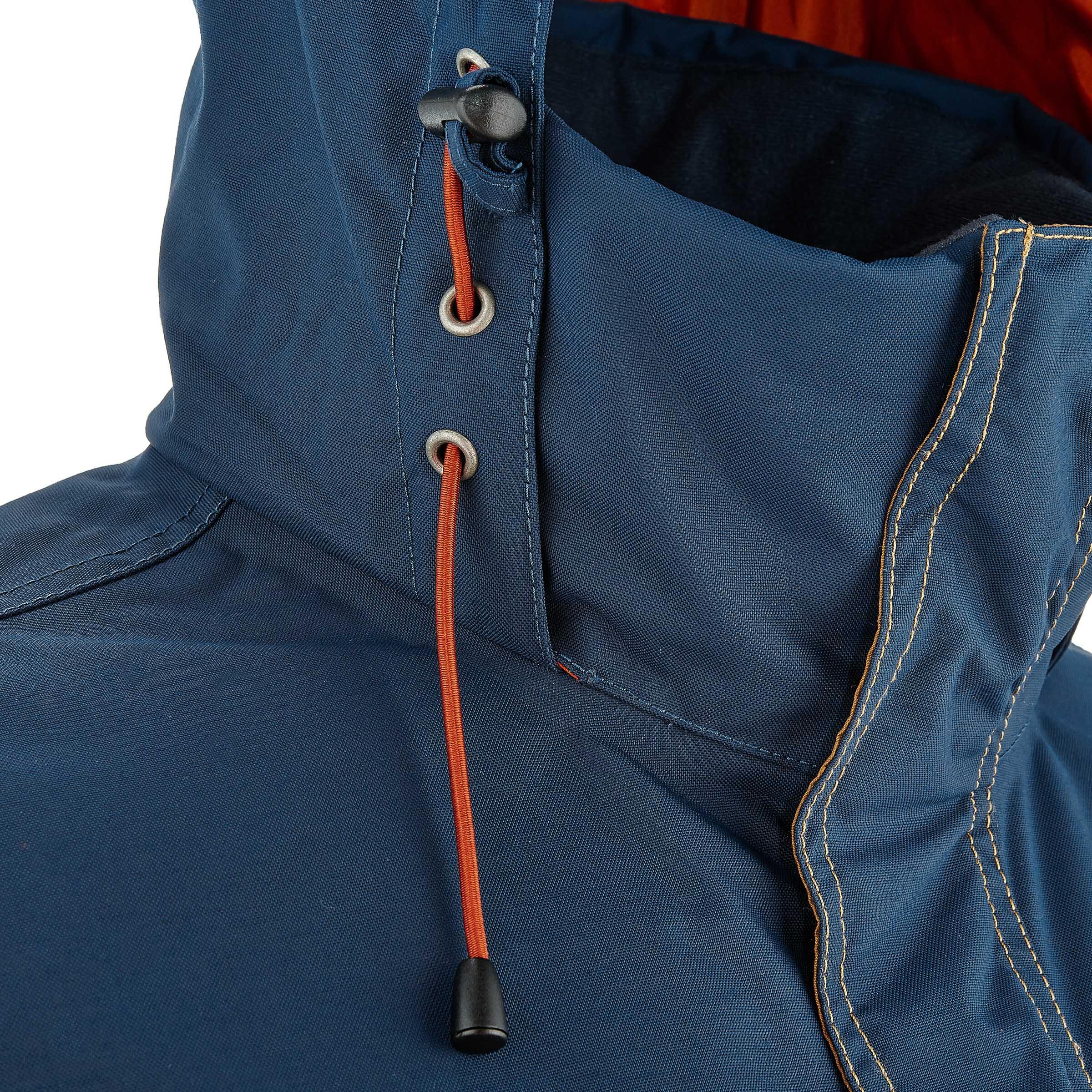 Funktionsjacke Parka Arpenaz 200 Rain Warm Herren braun - Decathlon